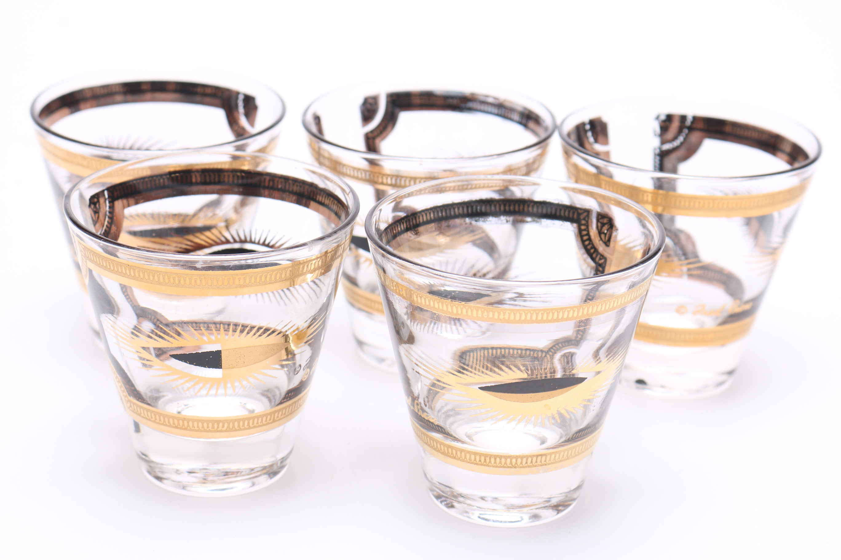 Mid-Century Fred Press "Trojan Horse" Barware Set | EBTH