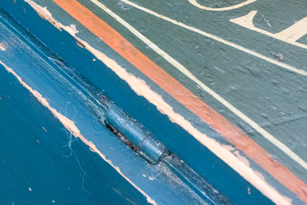 Hand-painted Nautical Trunk | EBTH