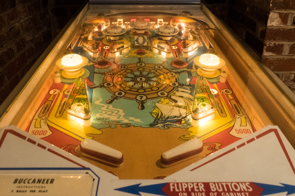 Vintage Gottlieb's "Buccaneer" Pinball Machine | EBTH