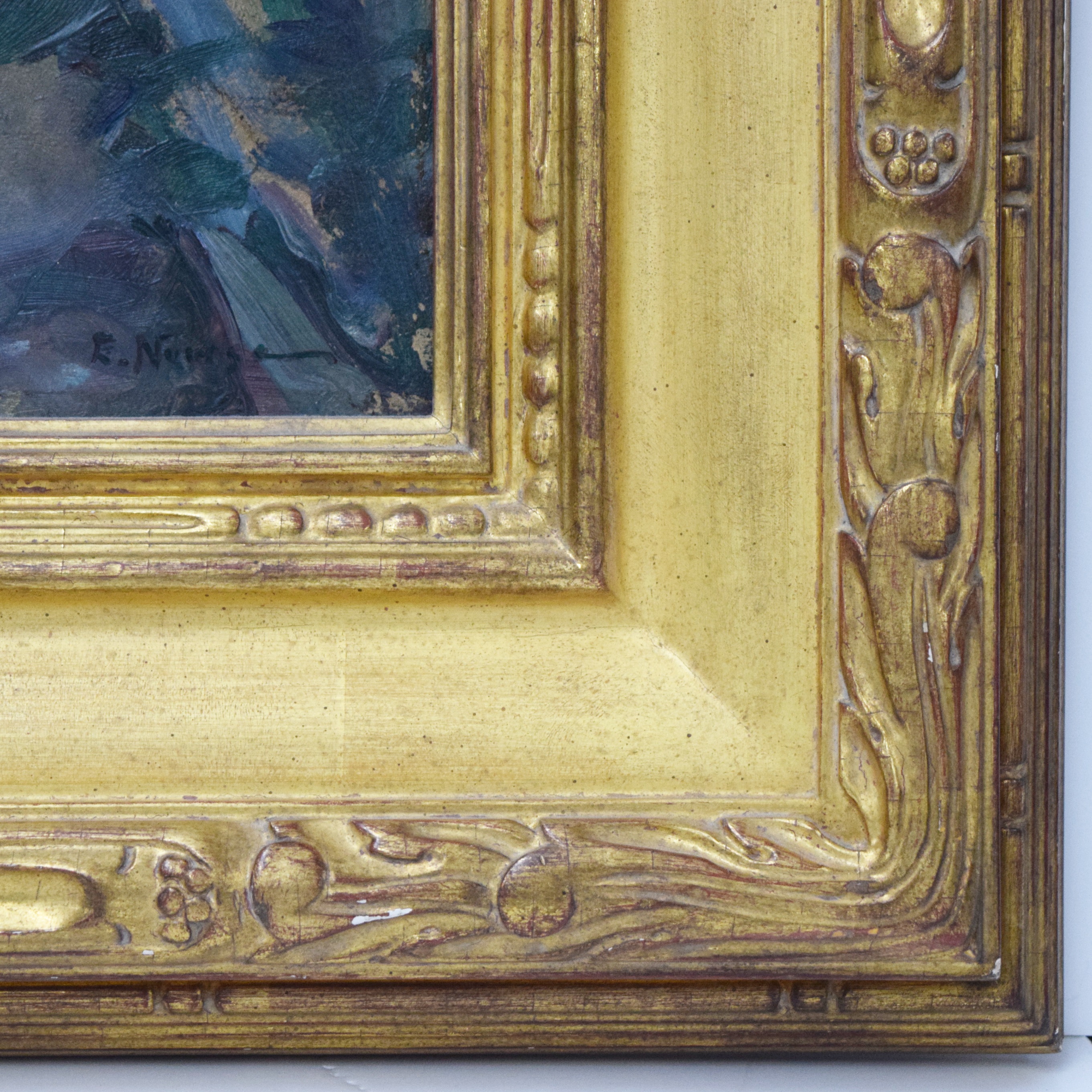 Elizabeth Nourse Oil on Canvas Painting "The Old Farmhouse" | EBTH