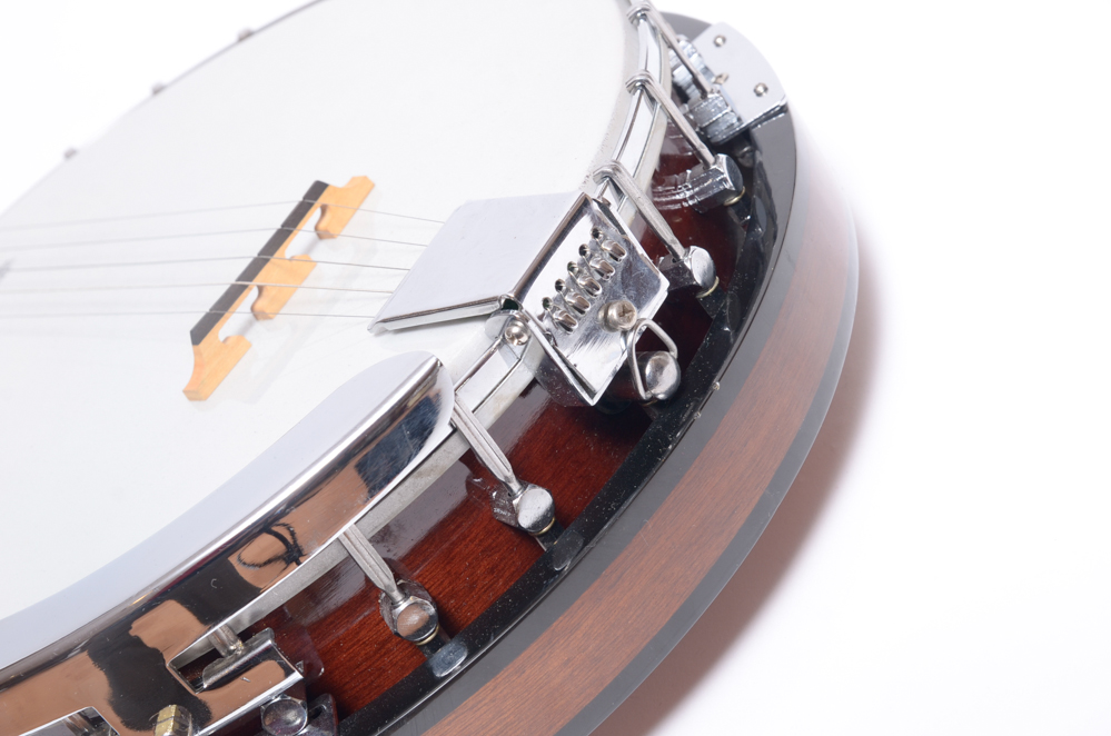 Aida Banjo with Remo Weather King Head in Case | EBTH