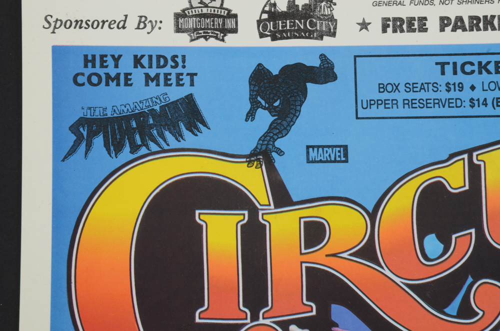 Genuine Shrine Circus Poster From Cincinnati Gardens | EBTH