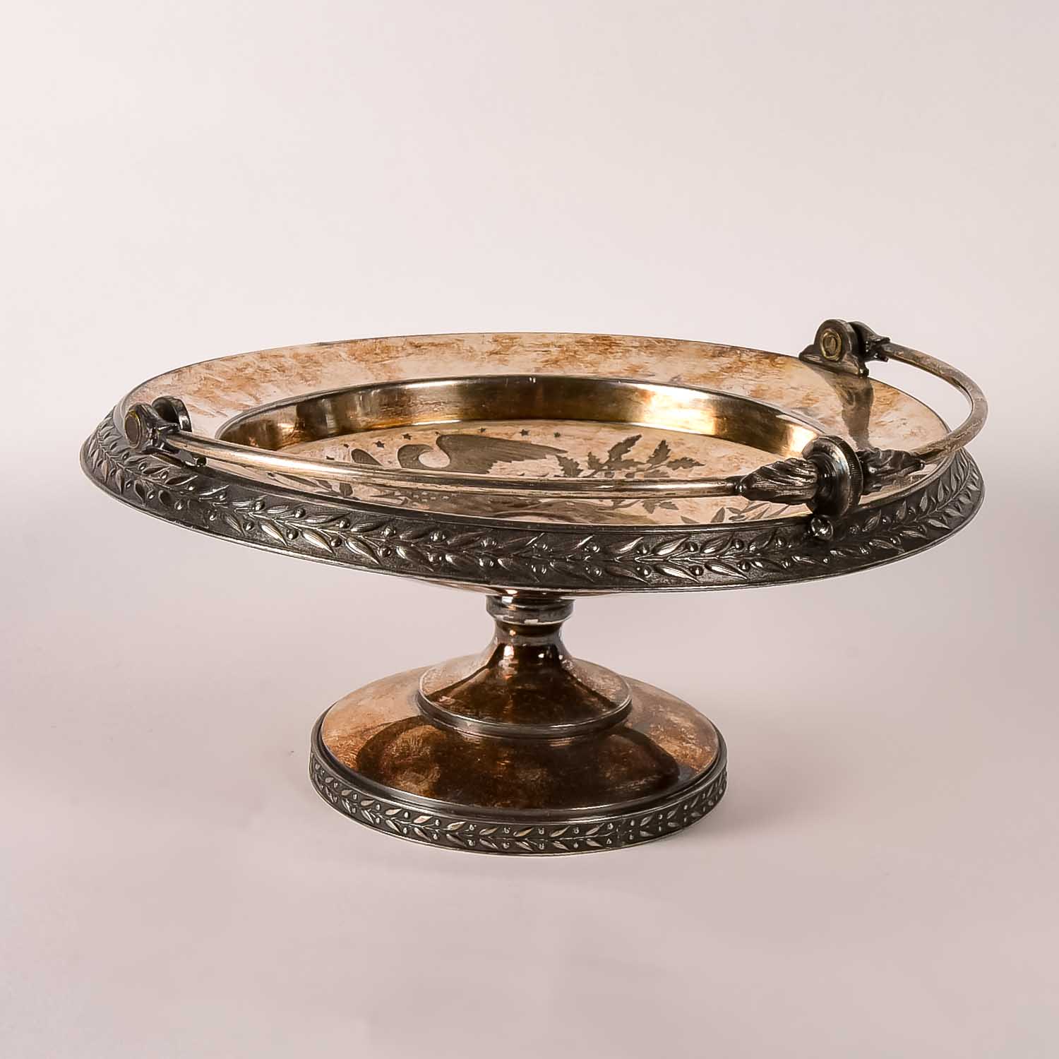 Simpson, Hall, Miller & Co. Silver Plated Bride's Basket | EBTH