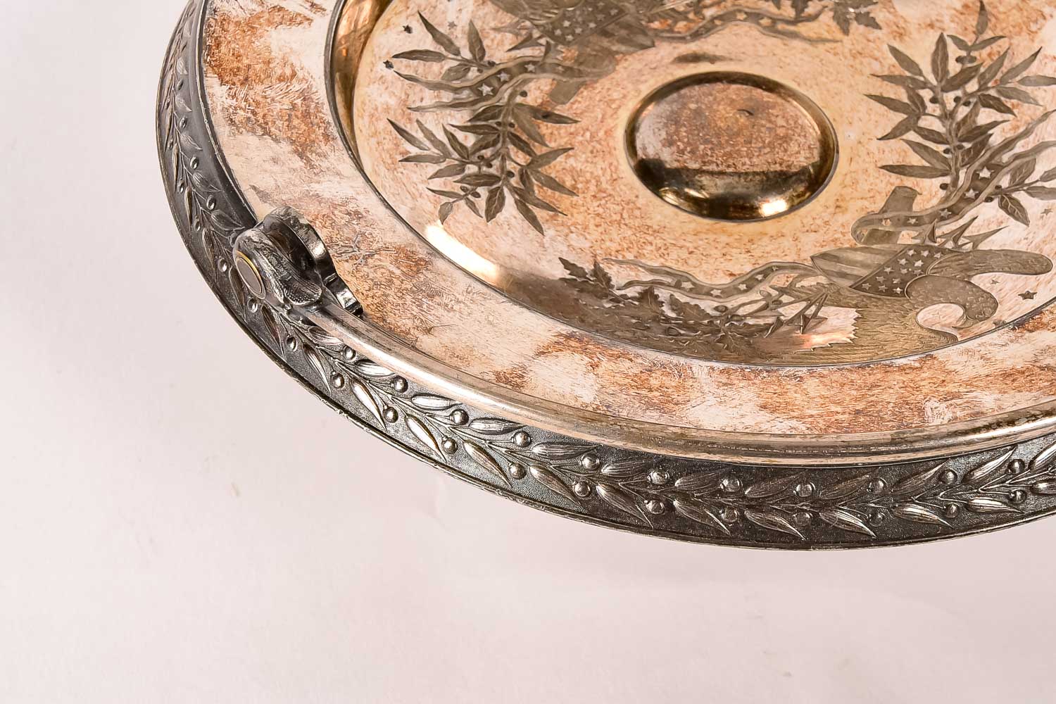 Simpson, Hall, Miller & Co. Silver Plated Bride's Basket | EBTH