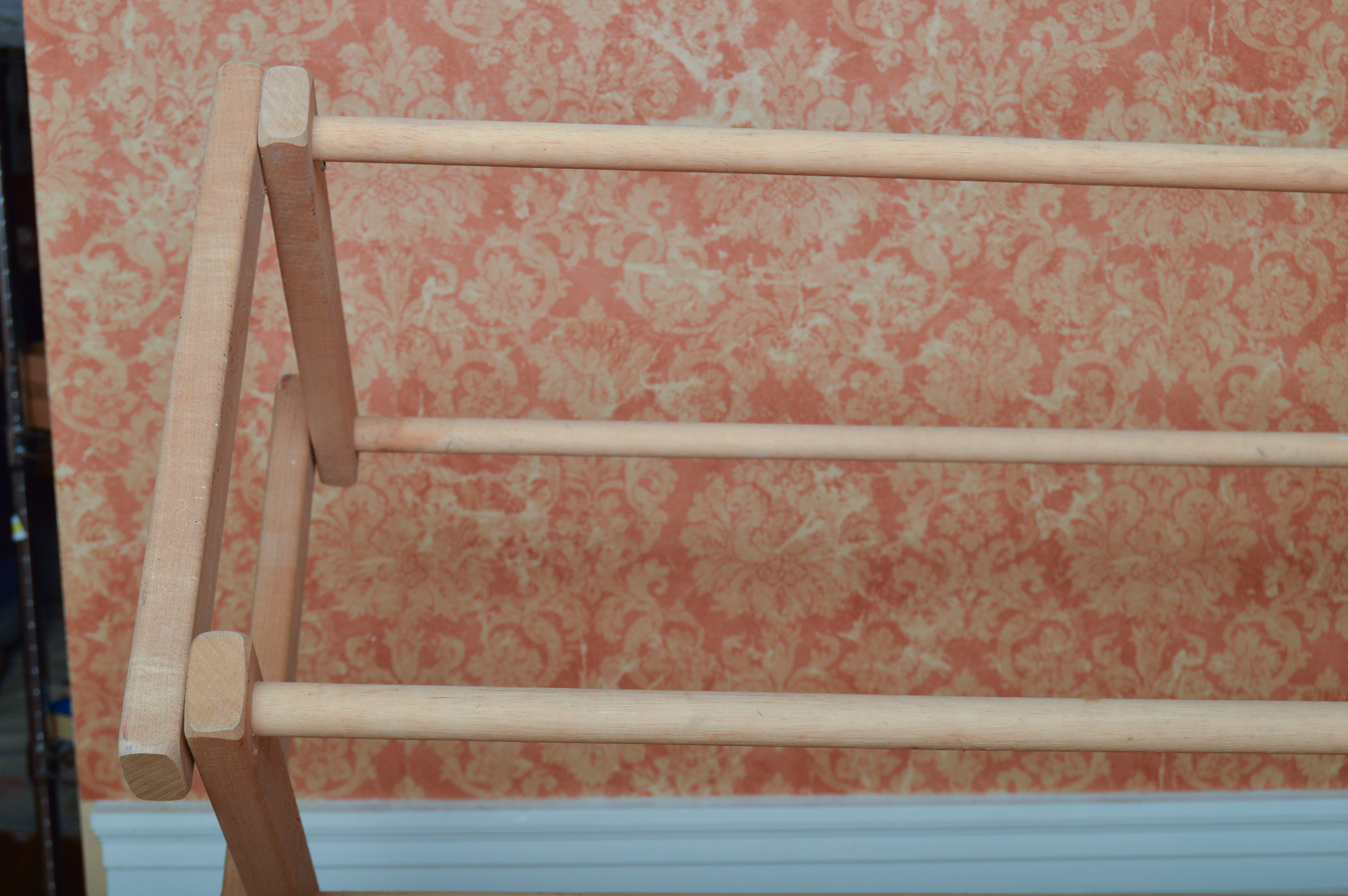 Amish Made Wooden Drying Rack | EBTH