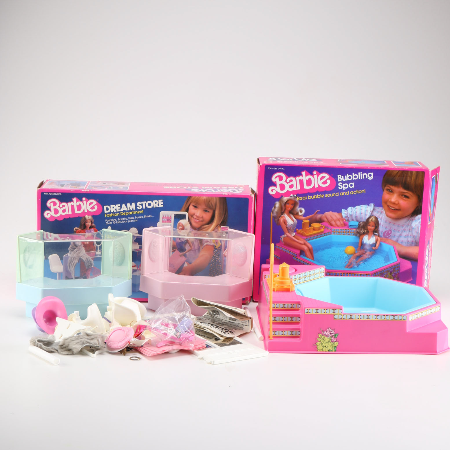 Two Complete Vintage 1980s Barbie Play Sets | EBTH
