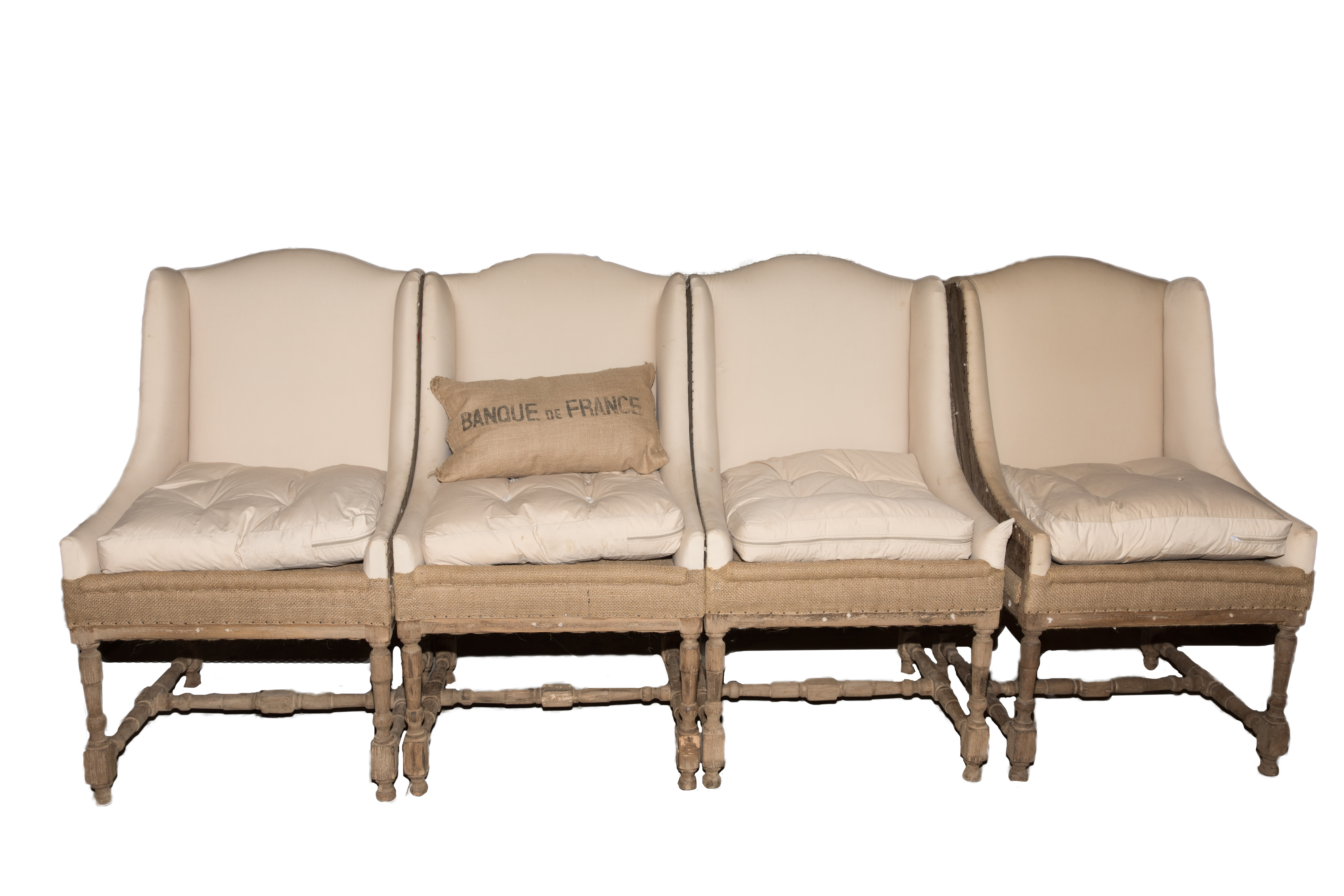 Contemporary "Deconstructed Slope Arm" Dining Chairs by Restoration ...