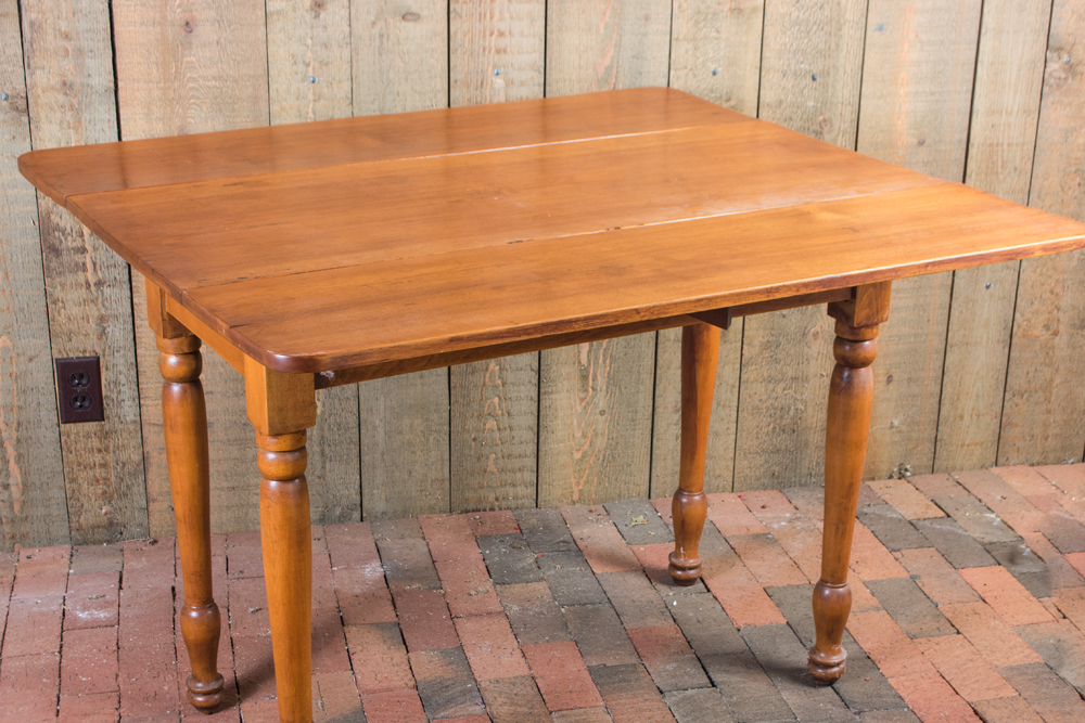 Cherry Drop Leaf Table | EBTH