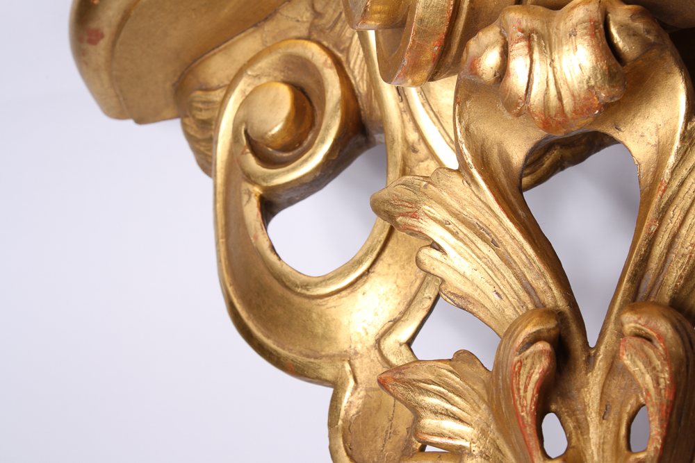 Rococo Style Gilt Wall Bracket | EBTH