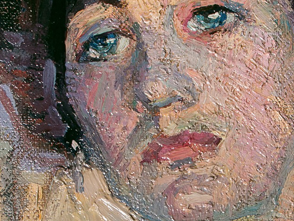 Emily B. Waite Woman with Chinese Vase Oil on Canvas | EBTH