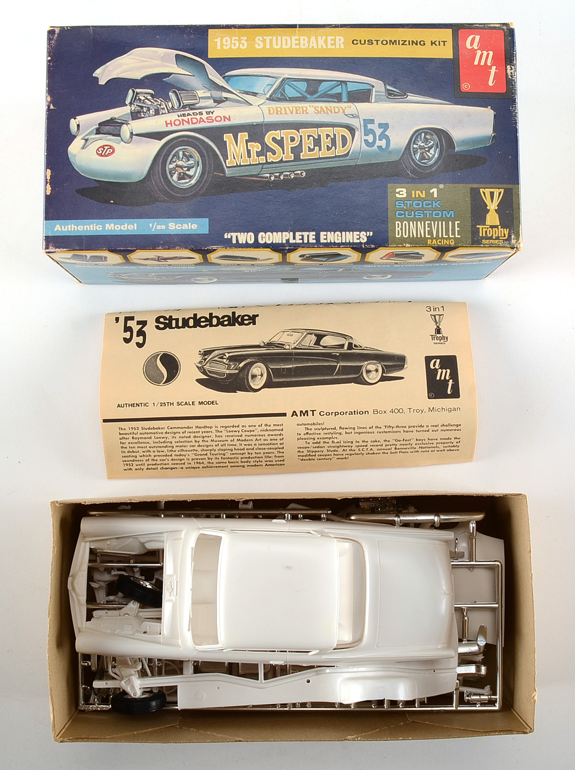 Four Vintage Model Car Kits | EBTH