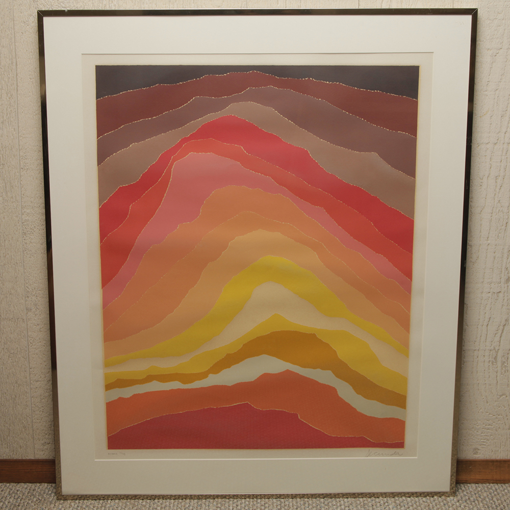 Signed and Numbered Serigraph "Borealis" by Arthur Secunda | EBTH