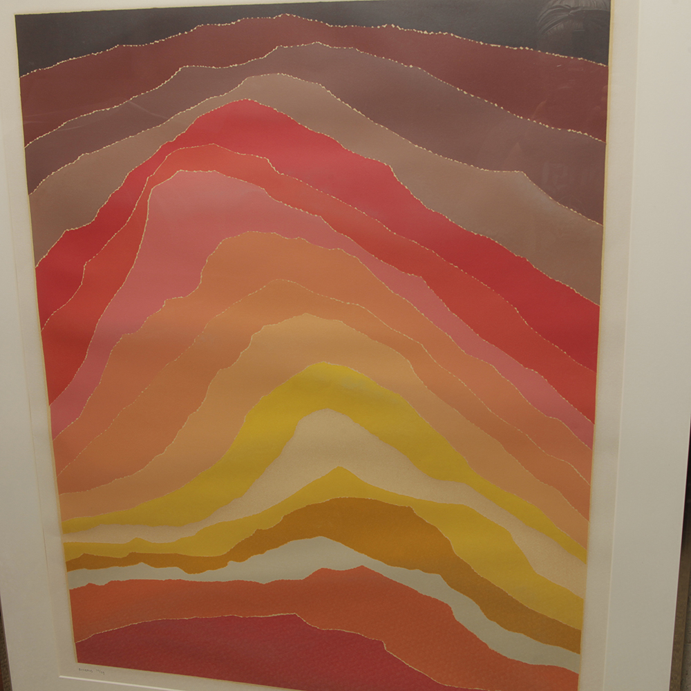 Signed and Numbered Serigraph "Borealis" by Arthur Secunda | EBTH
