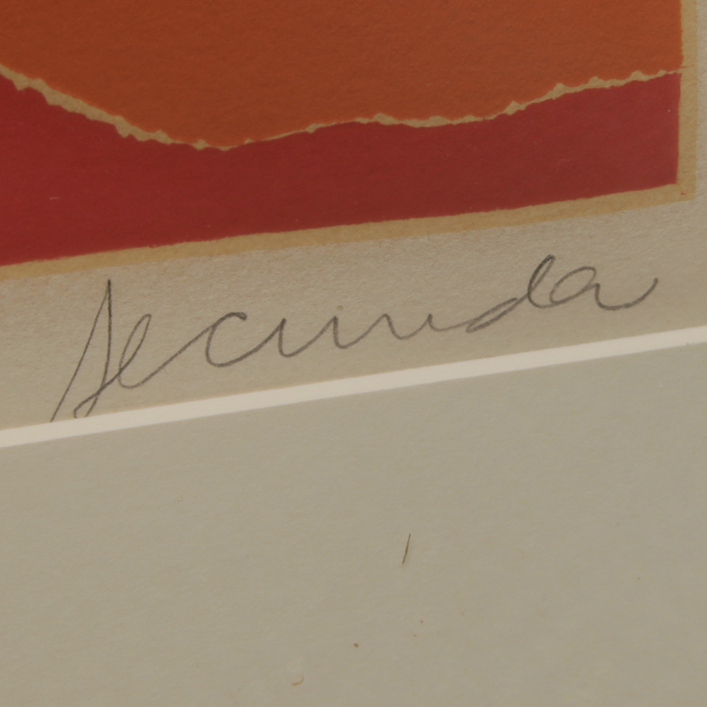 Signed and Numbered Serigraph "Borealis" by Arthur Secunda | EBTH