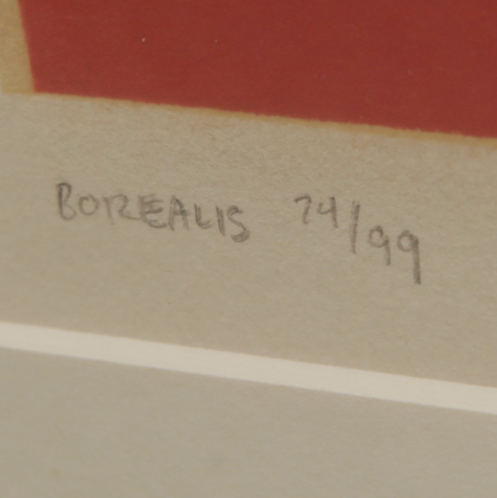 Signed and Numbered Serigraph "Borealis" by Arthur Secunda | EBTH