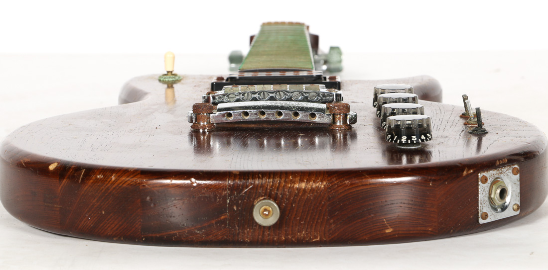 Electra Brand Solid Body Electric Guitar With Case | EBTH