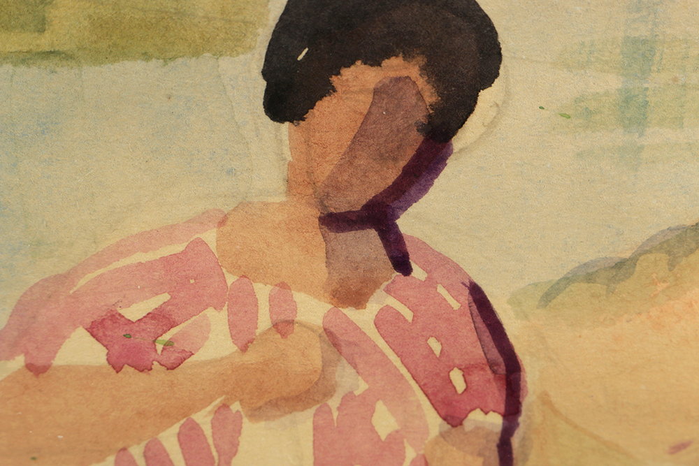 Sybil Majoriie Atteck Watercolor on Paper | EBTH