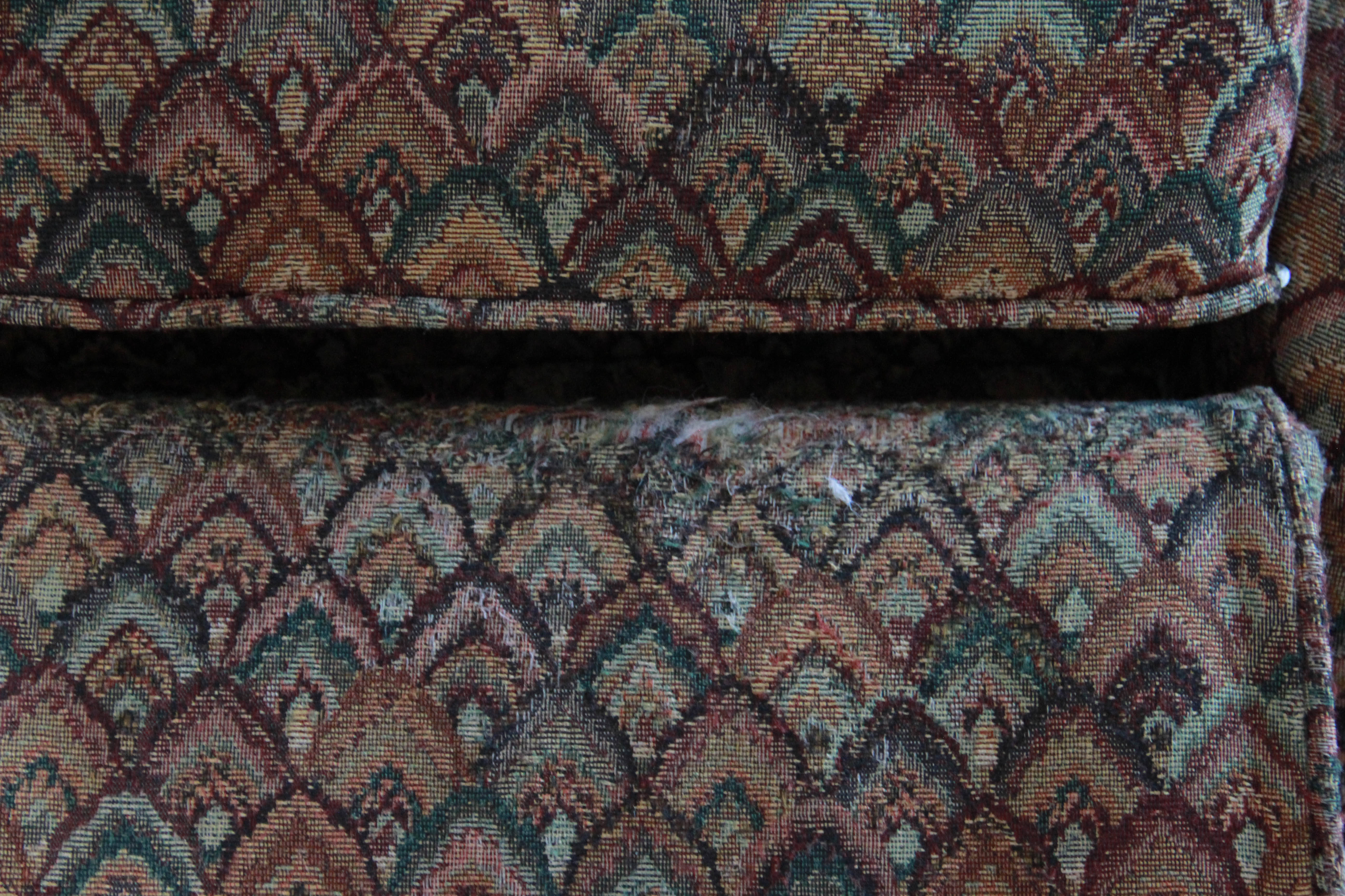 Lane Upholstered Wingback Recliner | EBTH