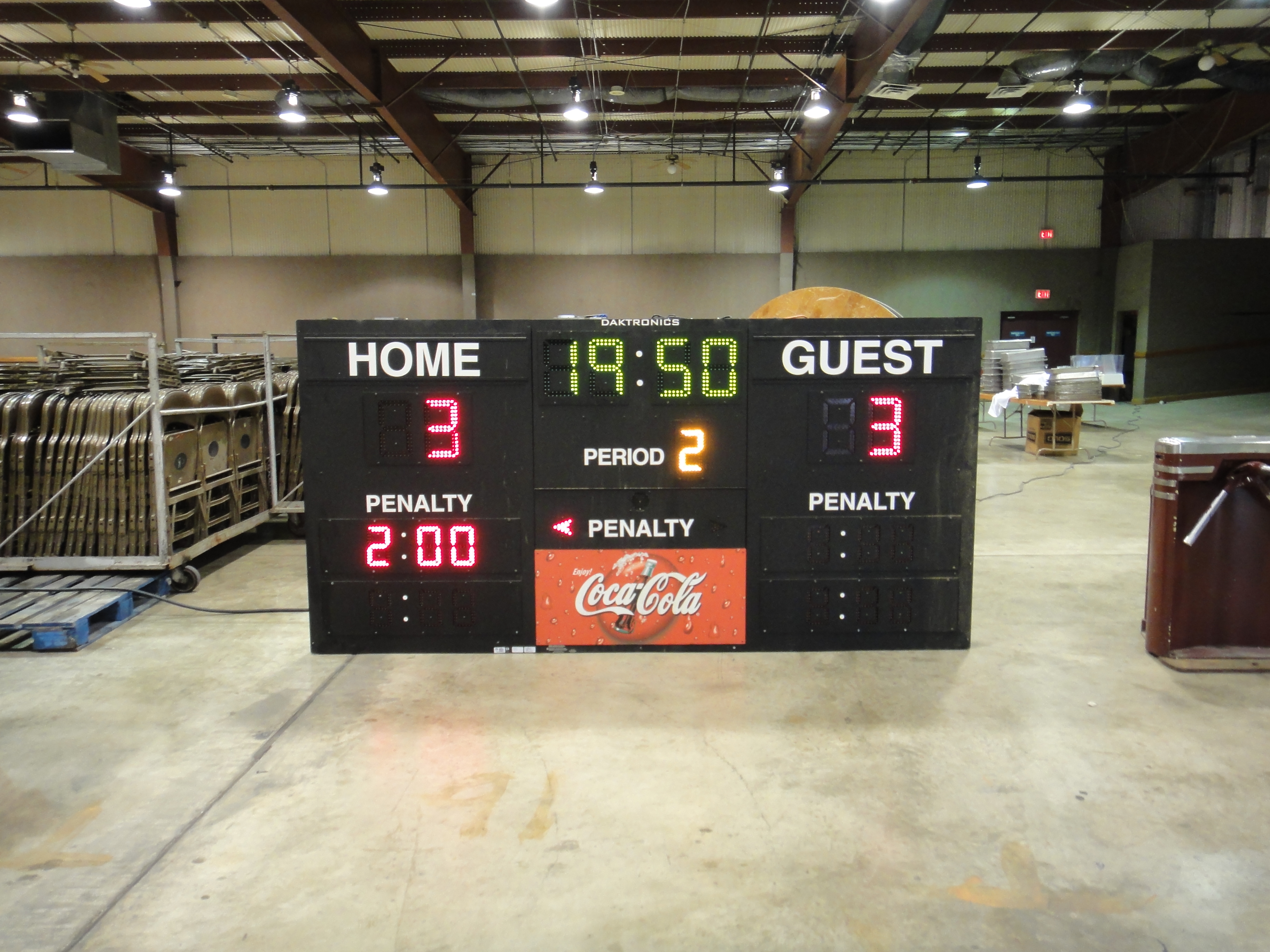 Daktronics LED Digital Scoreboard & 3000 Series Control Console | EBTH