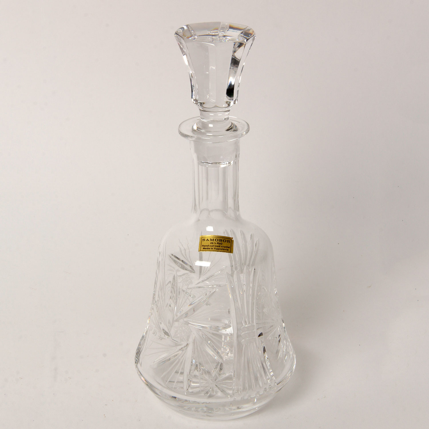 Samobor Hand Cut Lead Crystal Decanter | EBTH