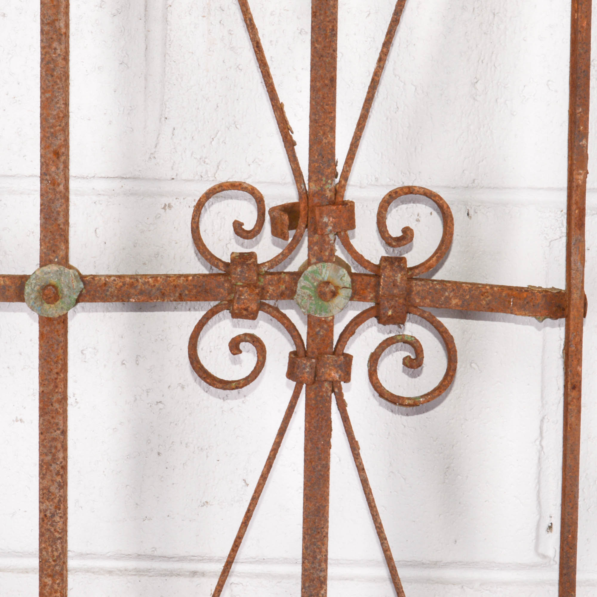 Two Wrought Iron Gate Pieces | EBTH