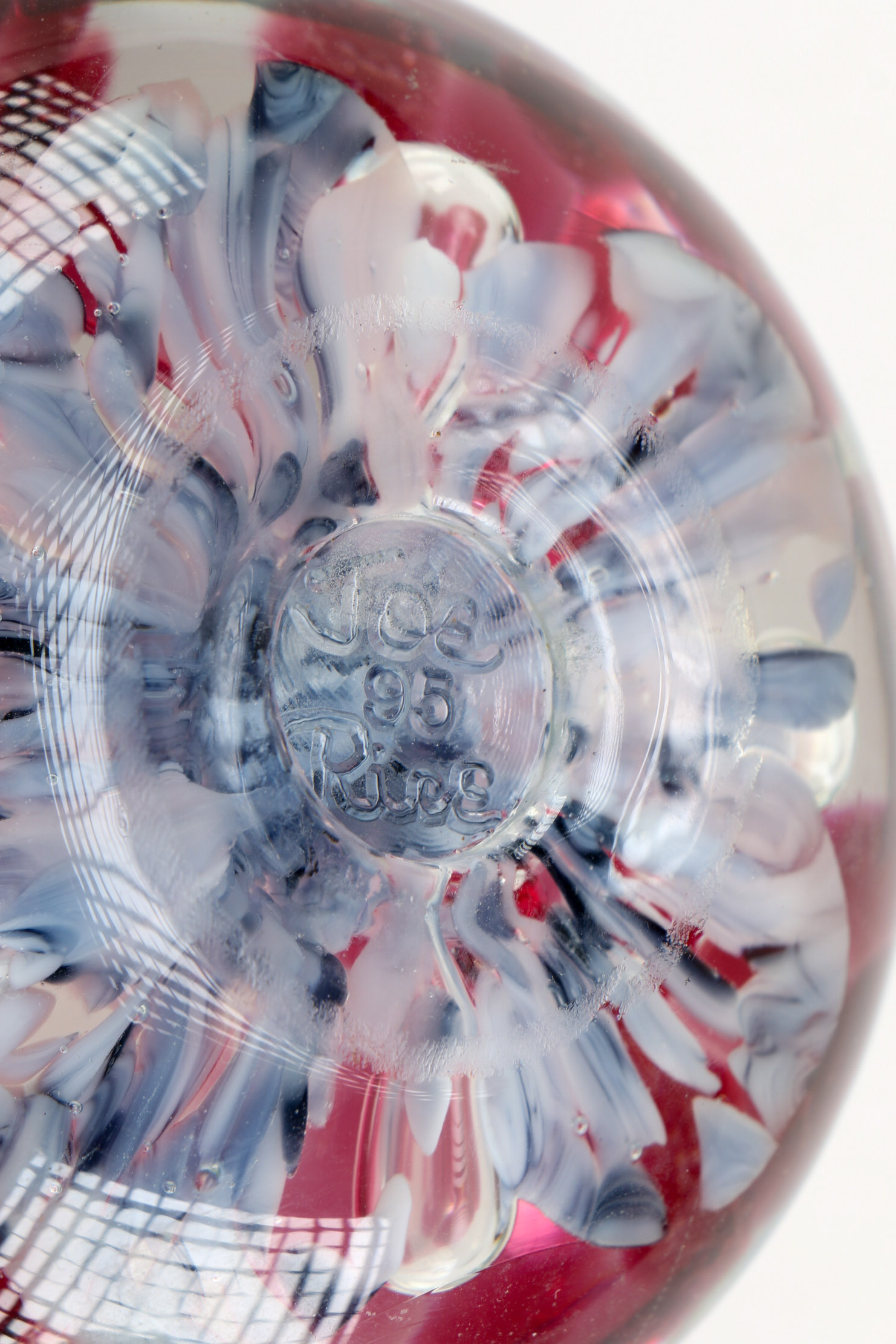 Joe Rice Art Glass Paperweight | EBTH