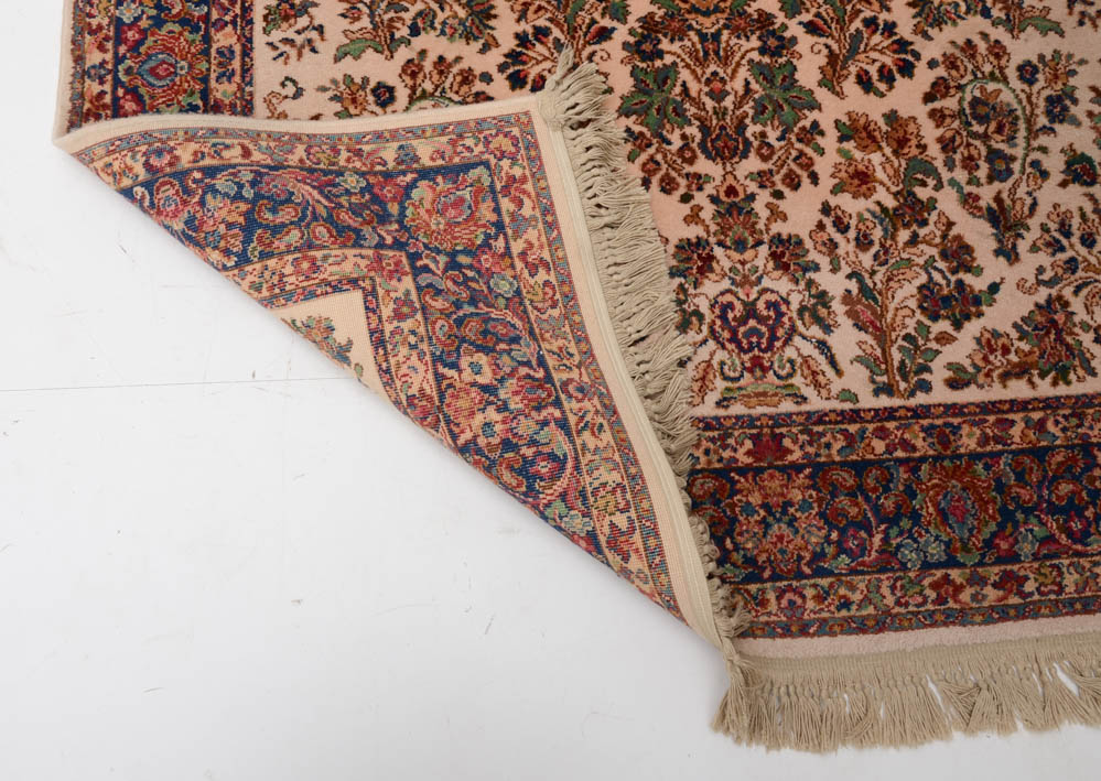 Karastan "Ivory Sarouk" Machine Woven Wool Area Rug | EBTH