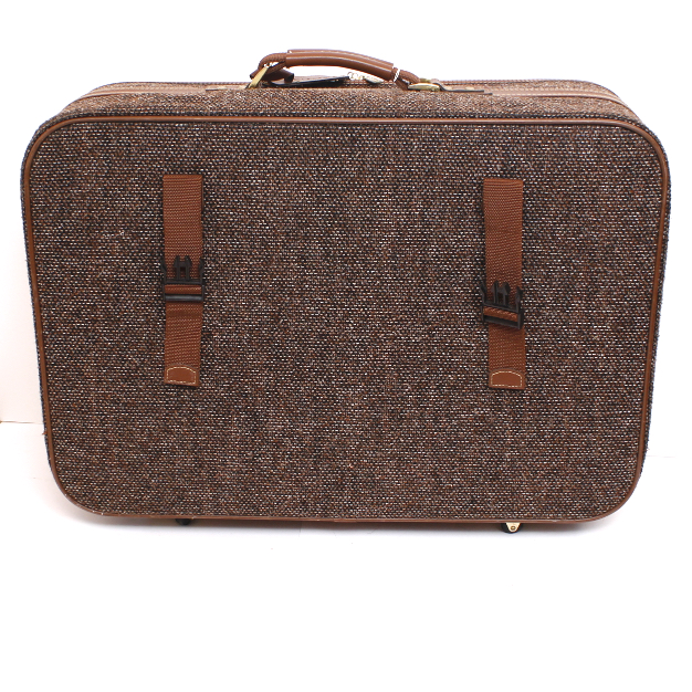 Tweed Jaguar Luggage Set | EBTH