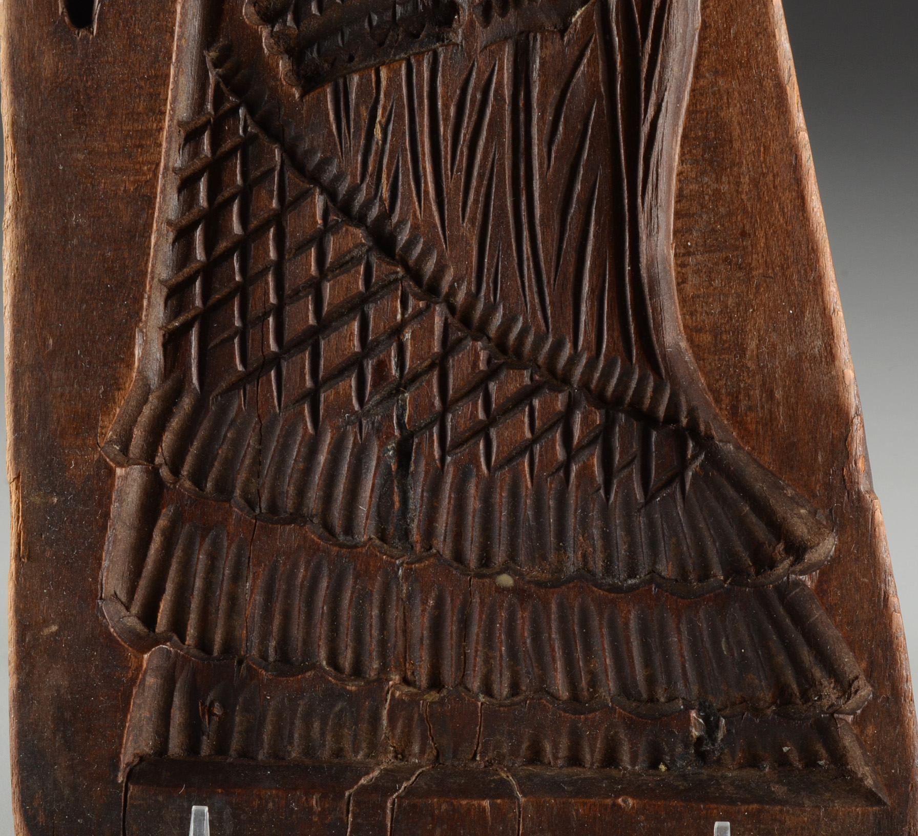 Antique Wood Gingerbread Mold | EBTH