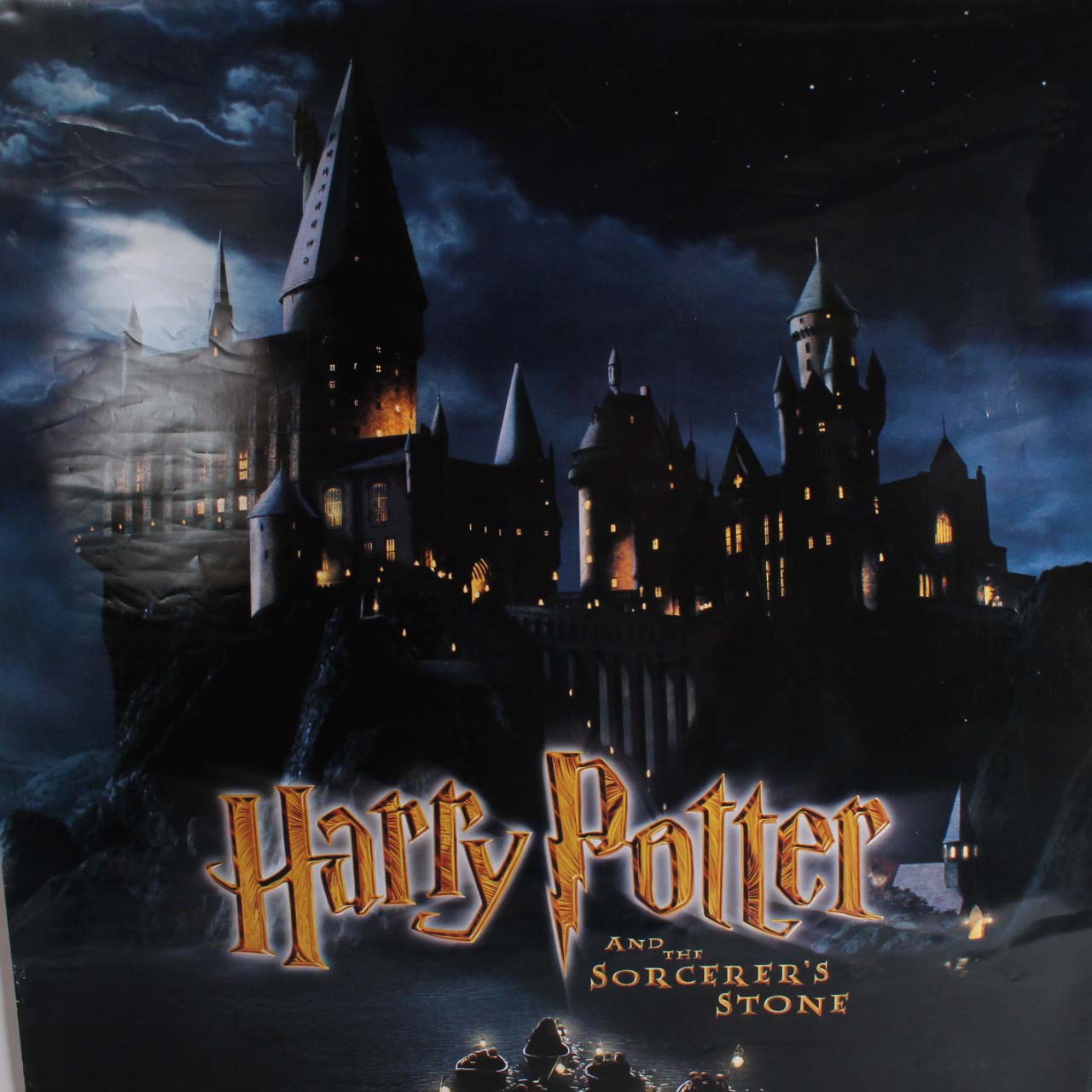 Harry Potter "The Sorcerers Stone" Movie Poster | EBTH