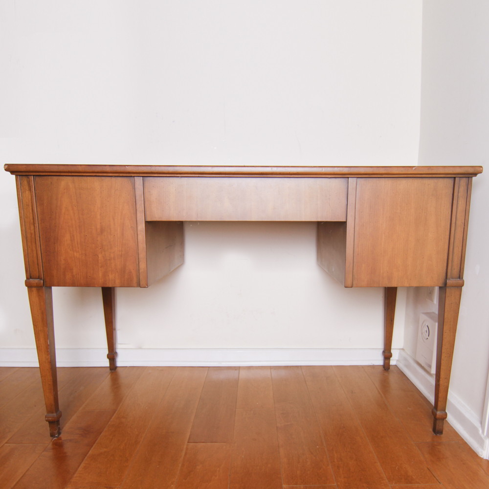 Sligh-Lowry Leather Top Desk | EBTH