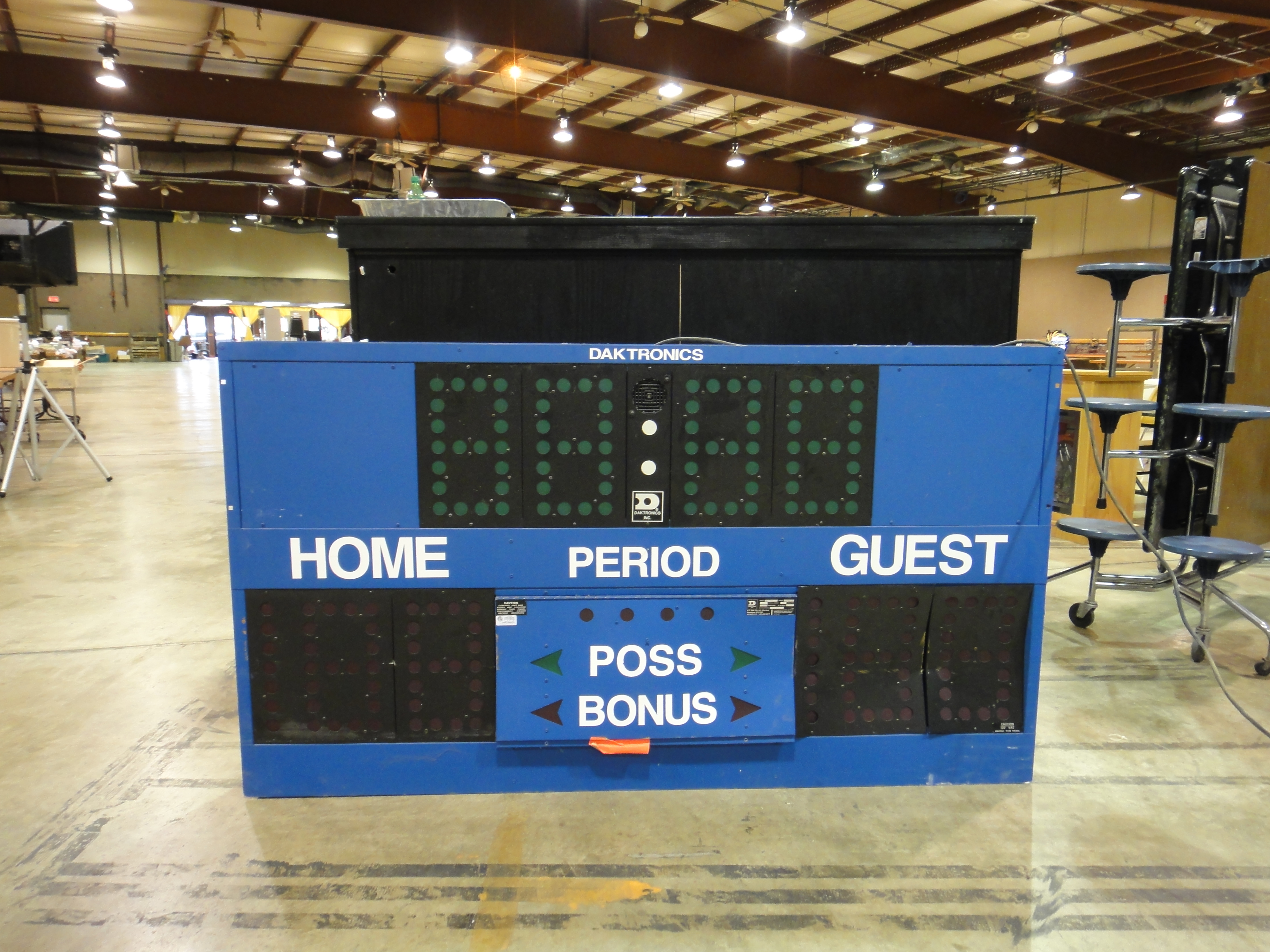 Two Daktronics Hockey Score Boards and Daktronics Console | EBTH
