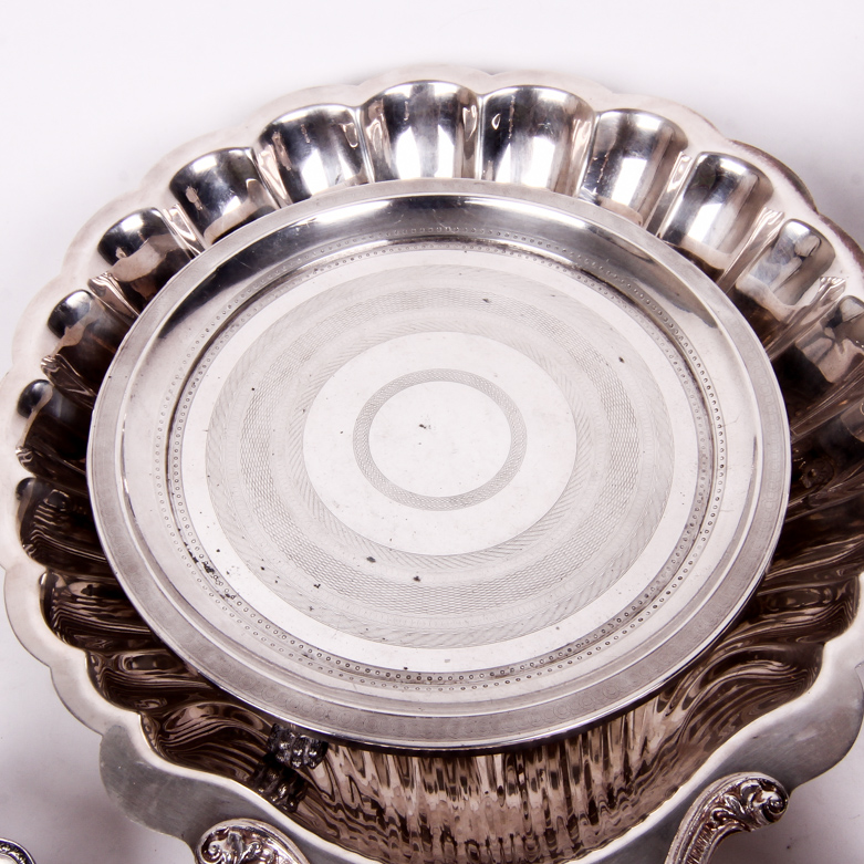 Assortment of Silver Plate Tableware | EBTH