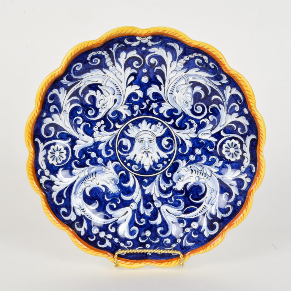 Hand Painted Deruta Platter | EBTH