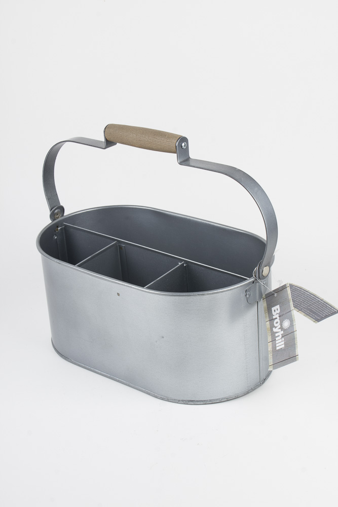 Four Broyhill Metal Garden Tool Buckets | EBTH
