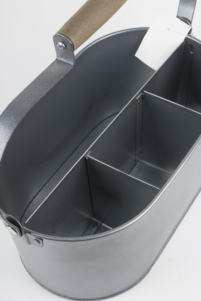 Four Broyhill Metal Garden Tool Buckets | EBTH