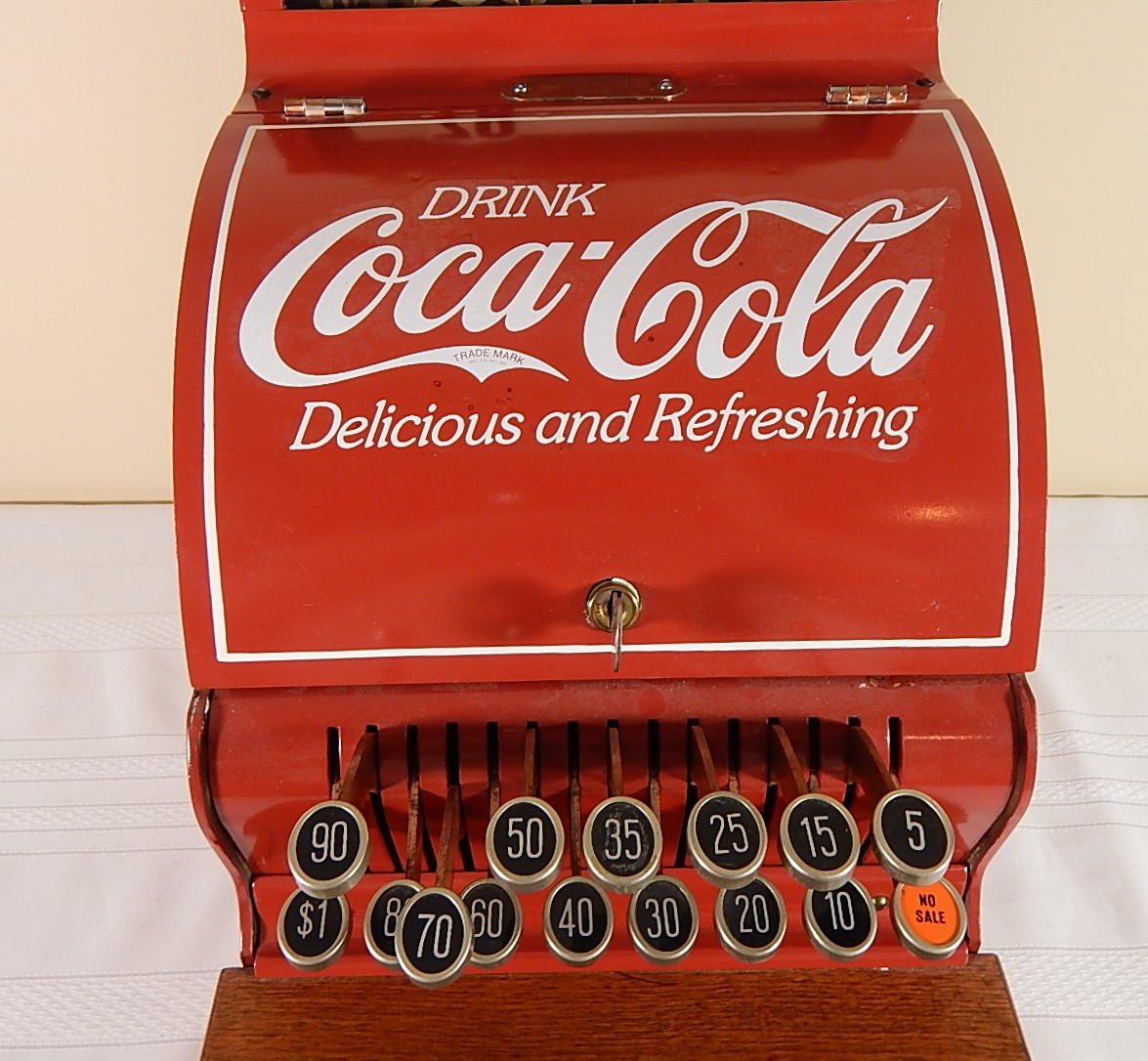 Vintage Coca Cola Fountain Service National Cash Register Model 703 | EBTH