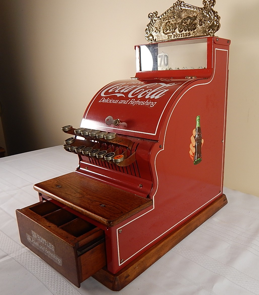 Vintage Coca Cola Fountain Service National Cash Register Model 703 | EBTH