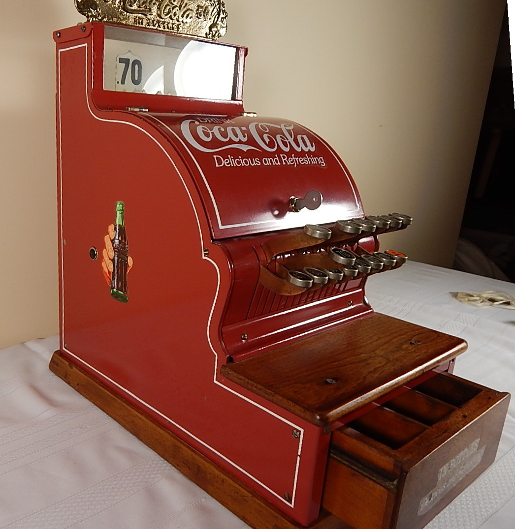 Vintage Coca Cola Fountain Service National Cash Register Model 703 | EBTH