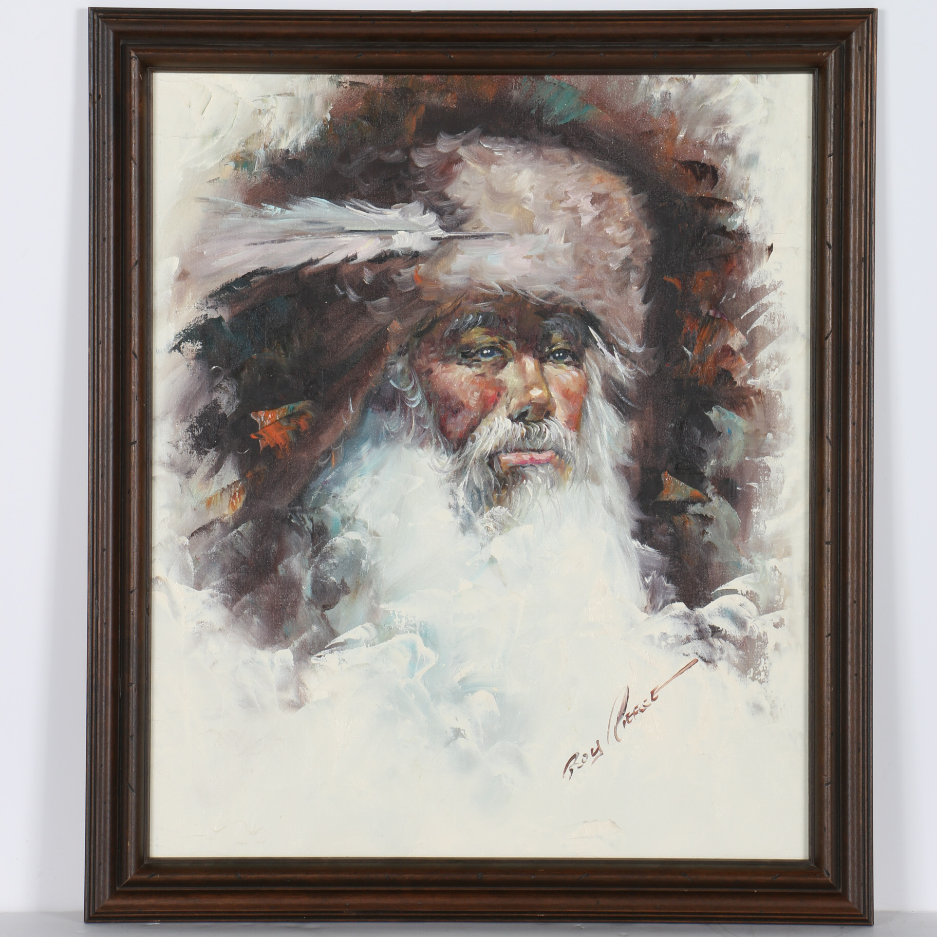 Roy Pierce Oil Painting on Canvas | EBTH