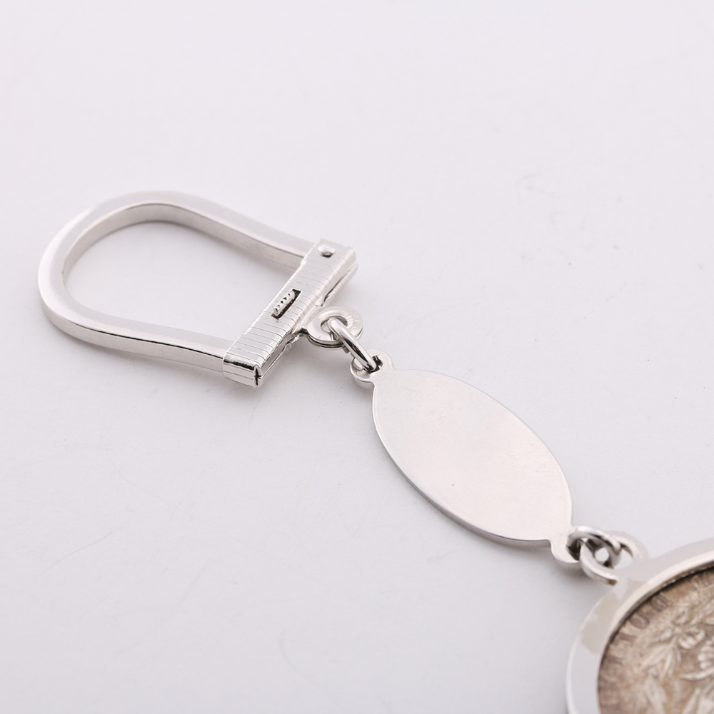 Sterling Silver Coin Keychain | EBTH