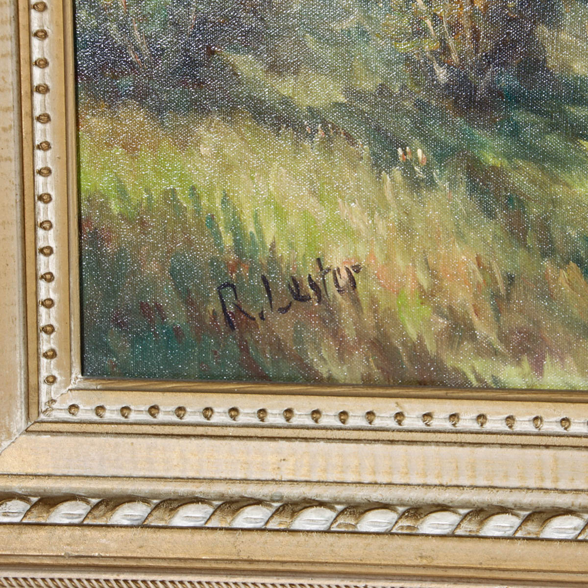 R. Lester Signed Oil Painting | EBTH