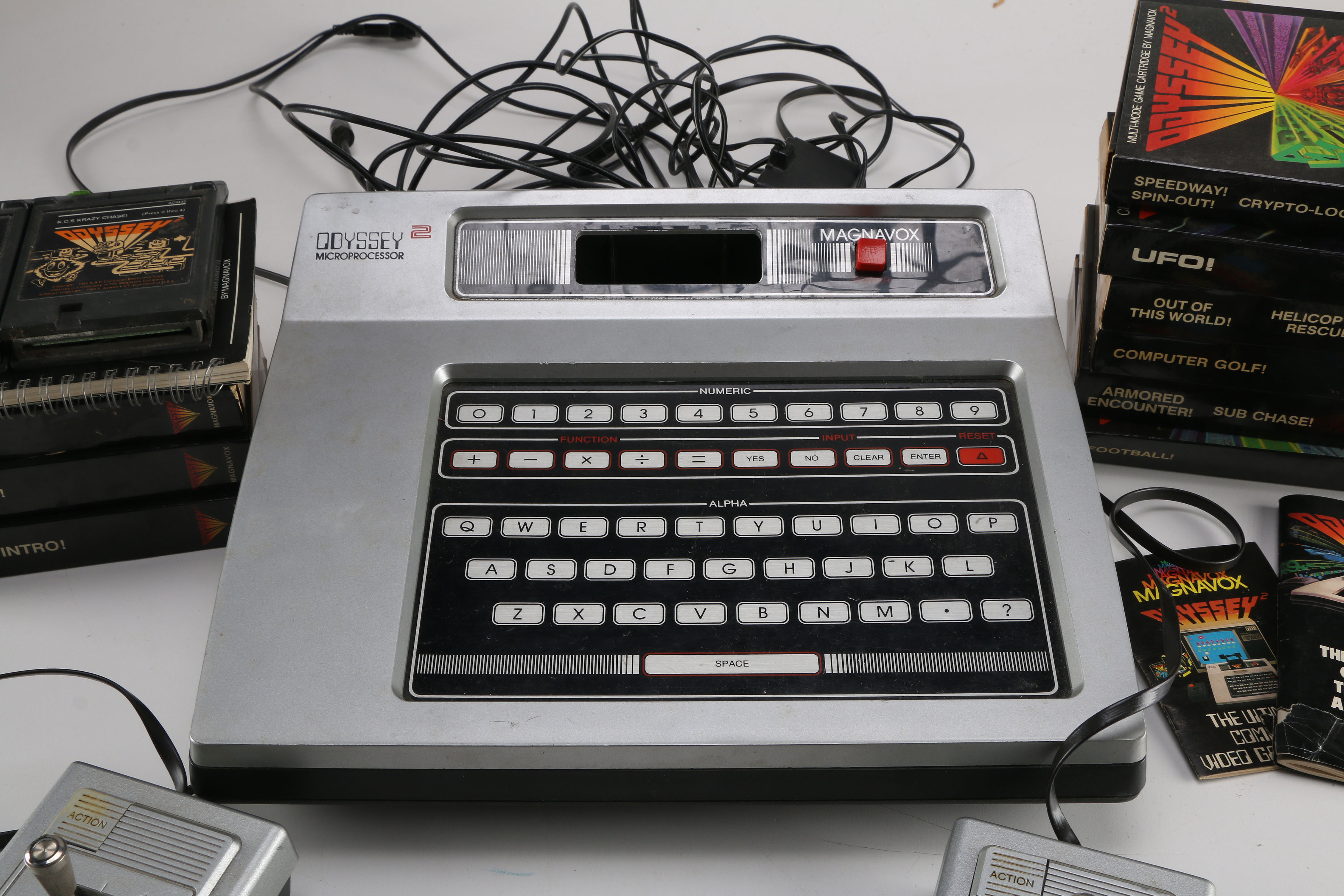 Magnavox Odyssey 2 Video Game System with Package, Games and Pair of ...