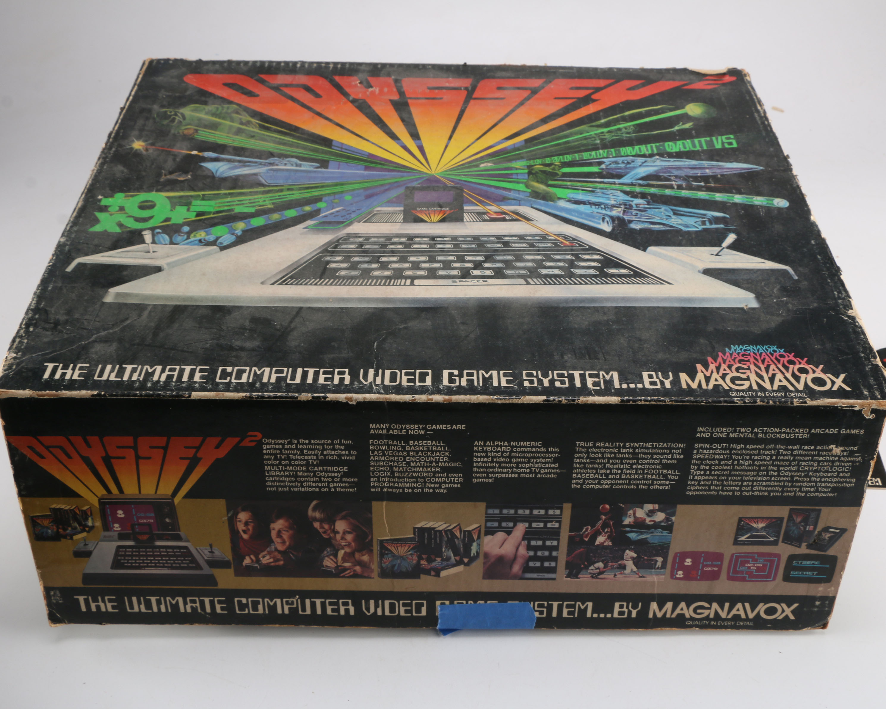 Magnavox Odyssey 2 Video Game System with Package, Games and Pair of ...