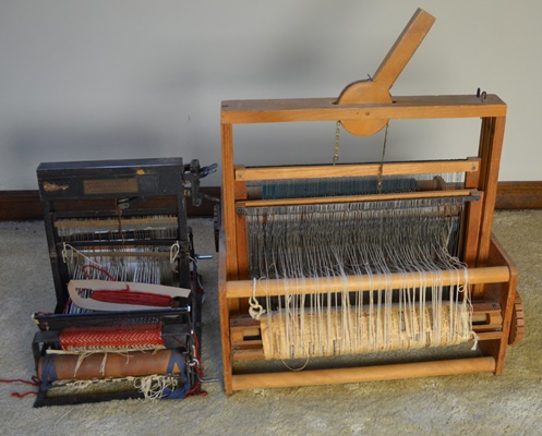 Two Vintage Table Top Looms | EBTH