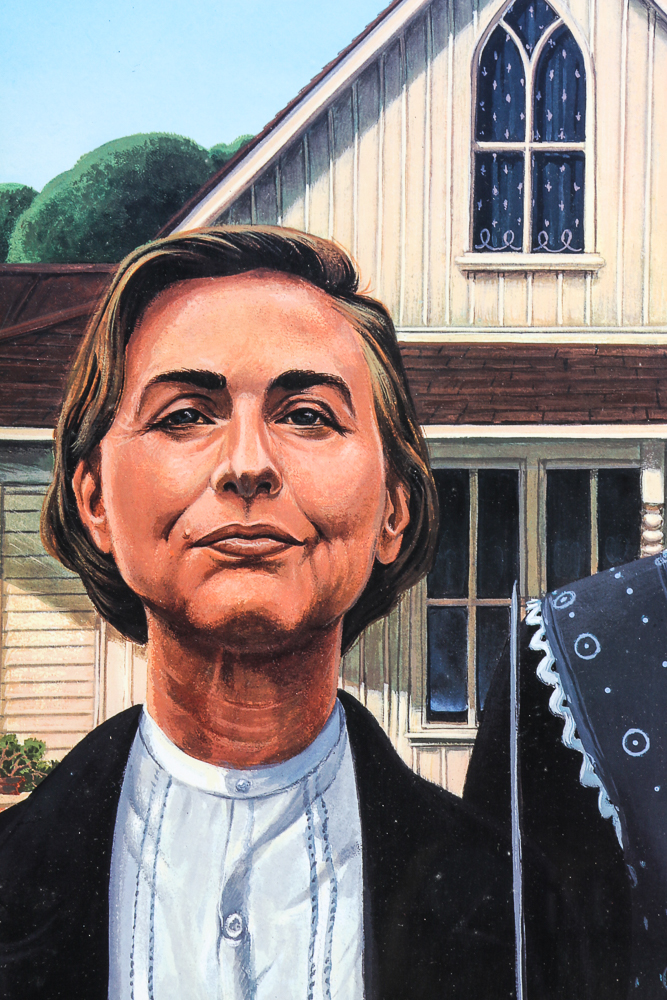 Pair of Framed Bill Clinton Posters | EBTH