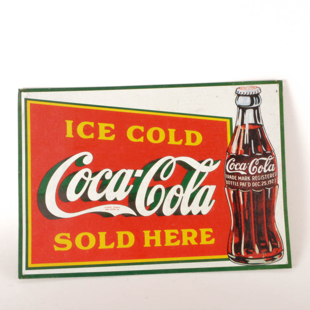 Collection of Reproduction Tin Advertising Signs | EBTH