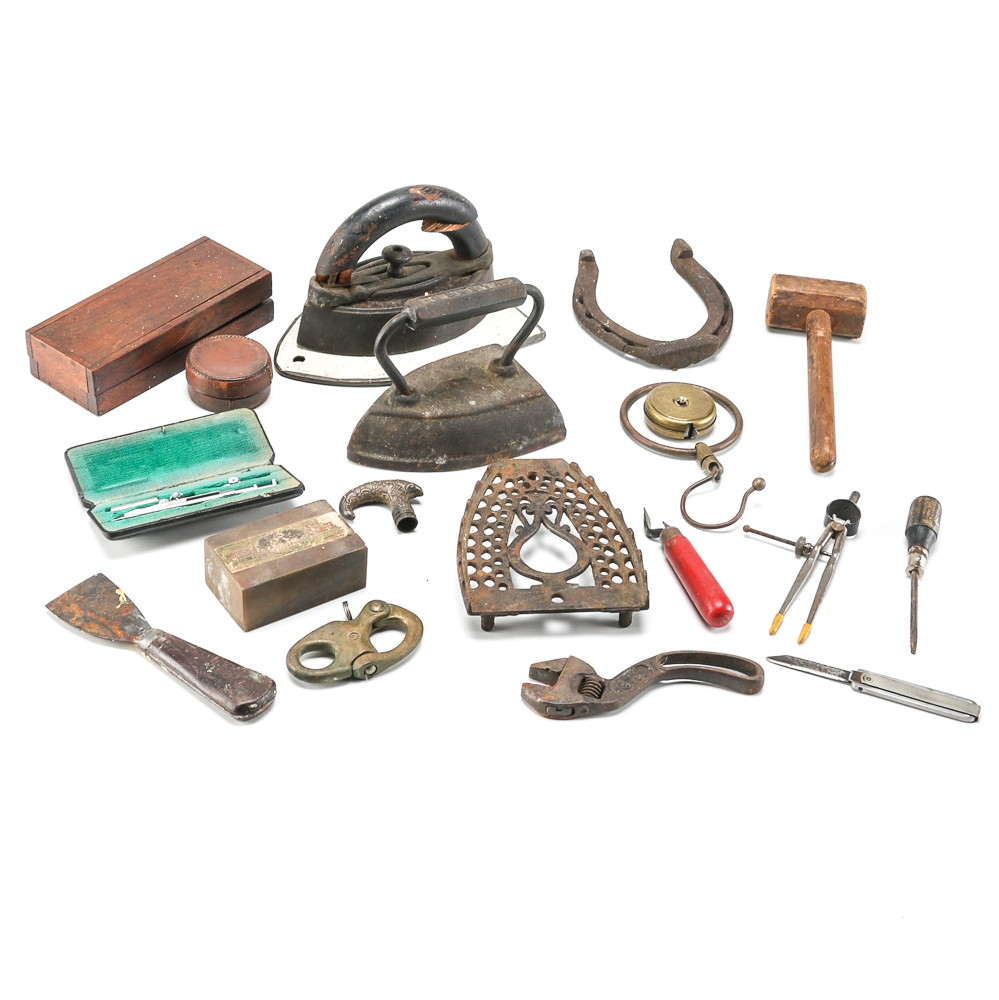 Assortment of Iron Items | EBTH