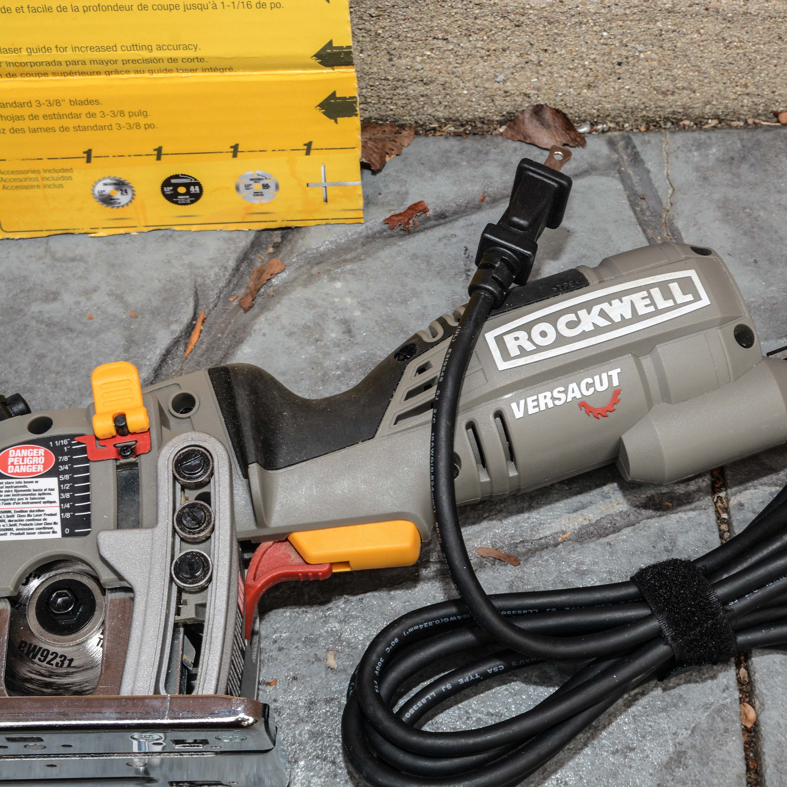 Rockwell Versacut Mini Circulating Saw w/ Laser and Carrying Bag | EBTH