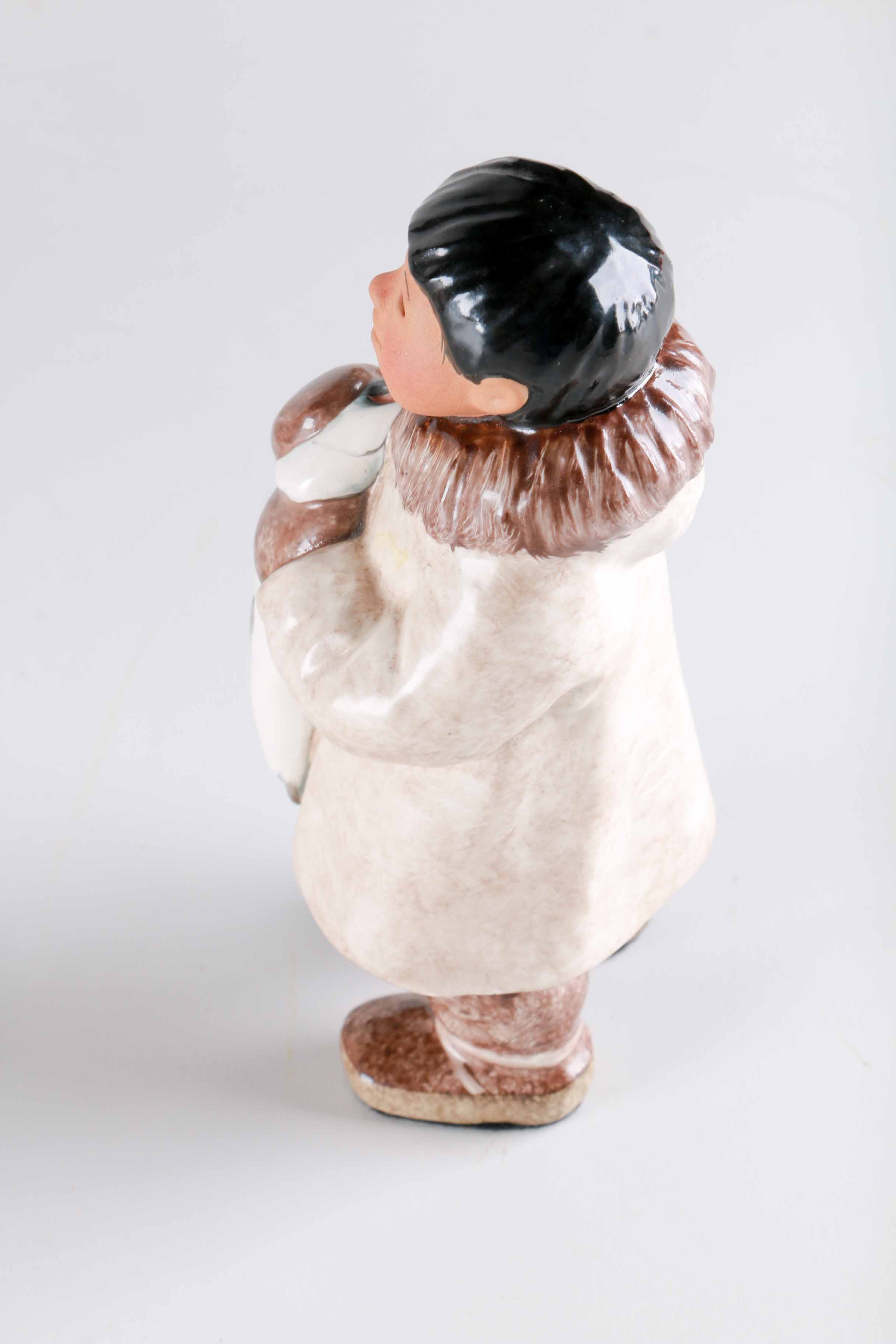 C. Alan Johnson Ceramic Inuit Figurines | EBTH